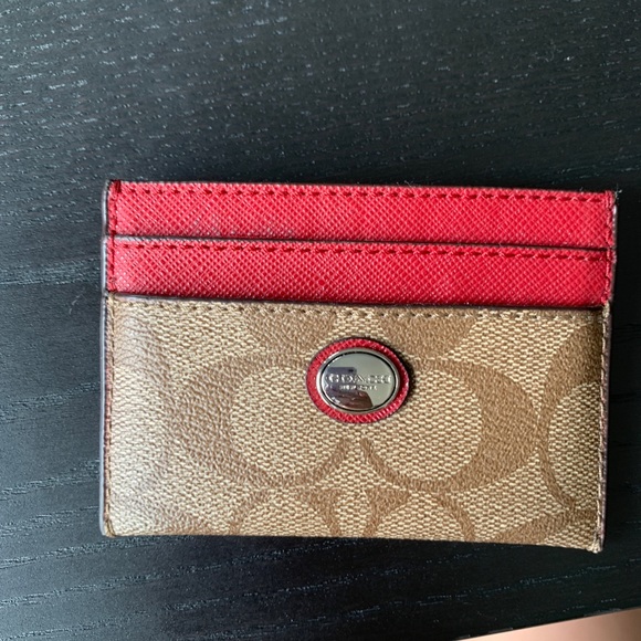 Coach | Bags | Coach Credit Card Holder Mini Wallet | Poshmark